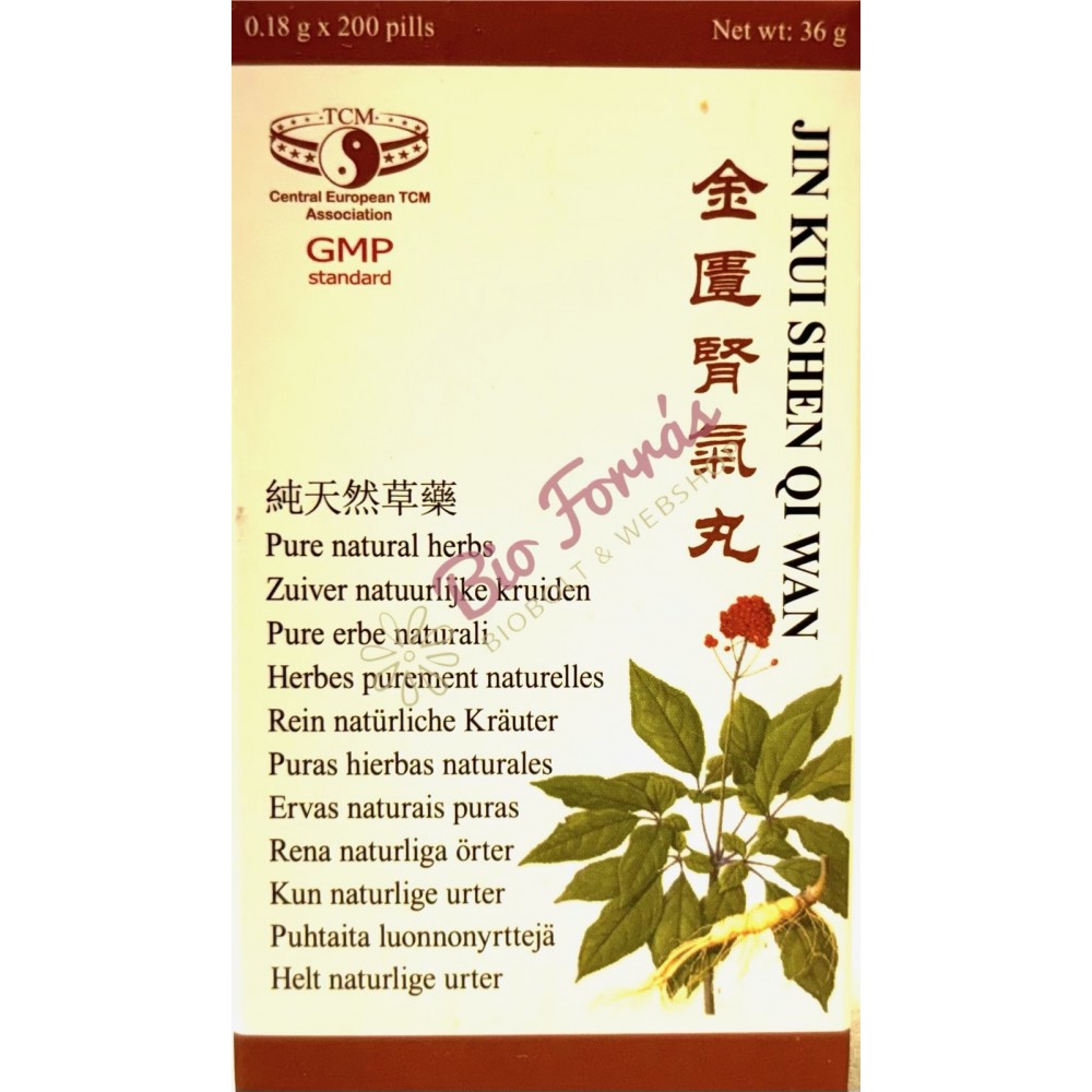 Green Care Jin Kui Shen Qi Wan (Vese Yang Feltöltő Folyadék ...