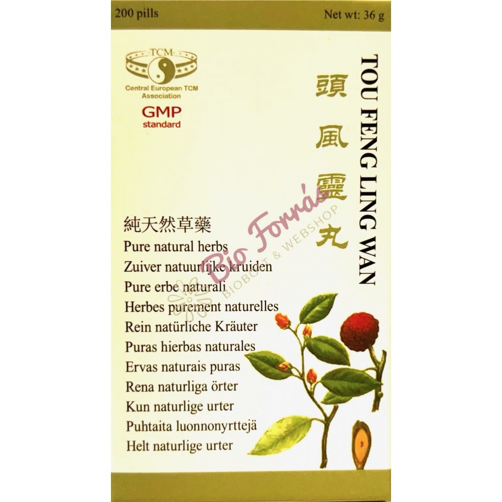 Green Care Tou Feng Ling Wan Pirula (Izület- És Fejtisztító) 200db